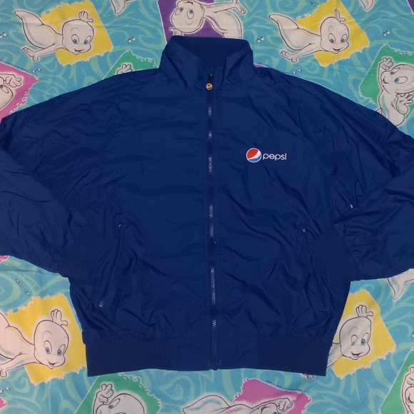 Pepsi | Jackets & Coats | Y2k Pepsi Cola Employee Worker Work Jacket ...